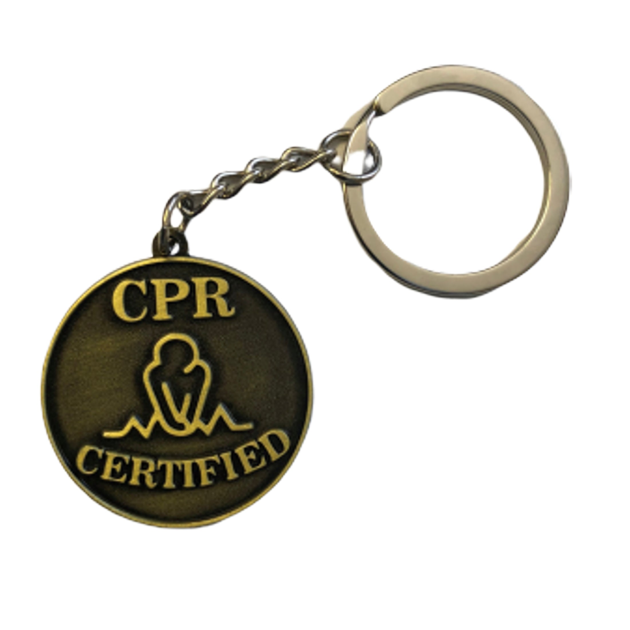 CPRKey, Case of 200 CPR Certification Keychain, Metal – MCR Medical CPR ...