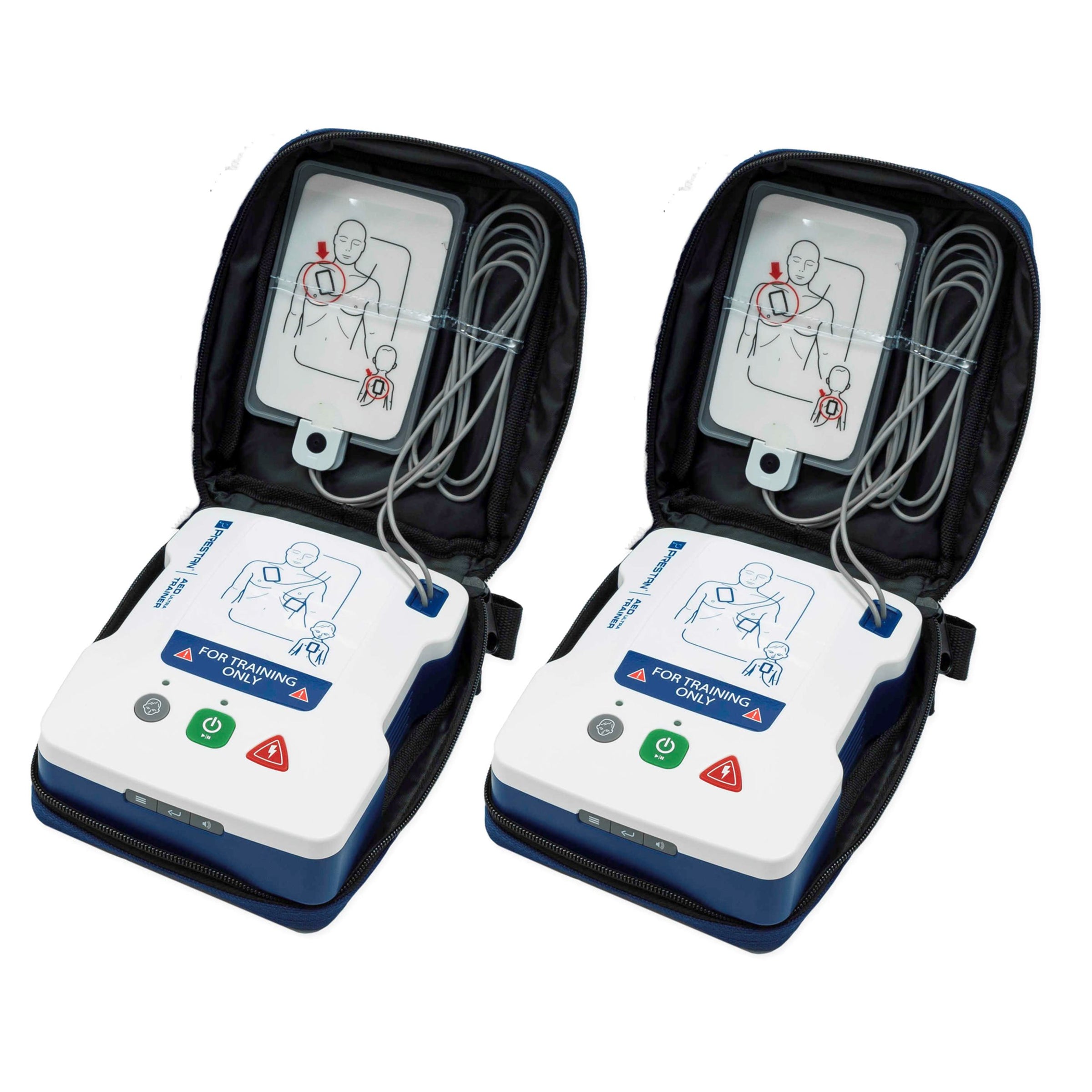 CPR Manikin & AED Trainer Kit with Feedback (2-Adult, 2-Infant, 2-AED ...