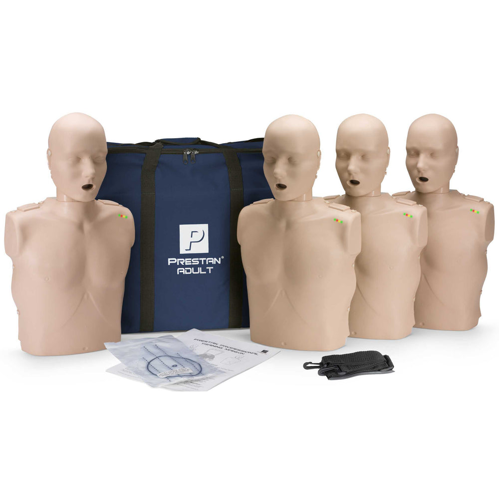 CPR Manikin 4-Pack Adult and 4-Pack Infant w. Feedback, AED UltraTrain ...