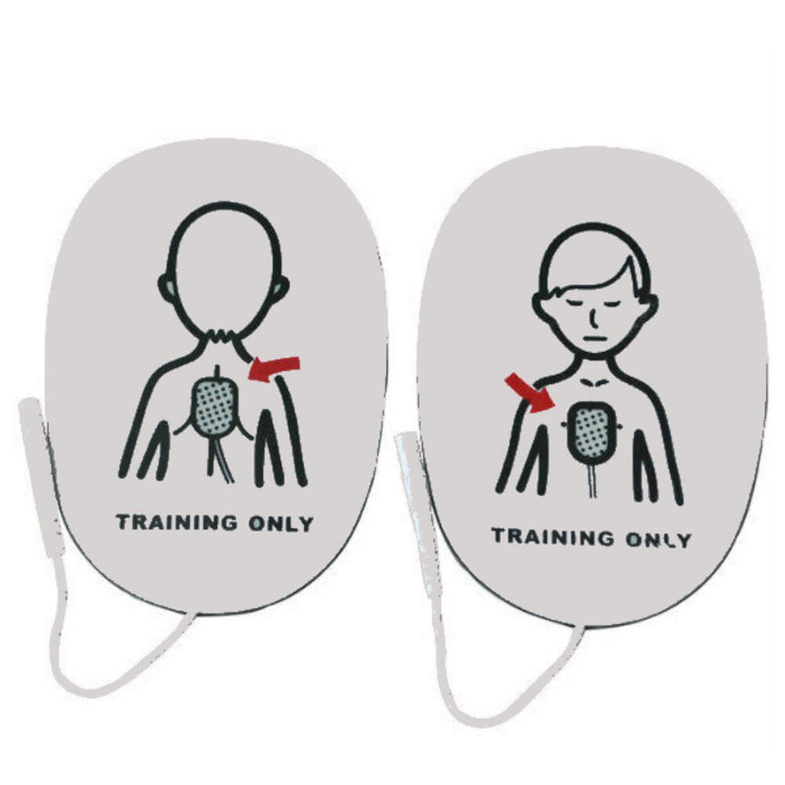 WNL AED Trainer Child Replacement Pads - Practi-Trainer & Essentials ...
